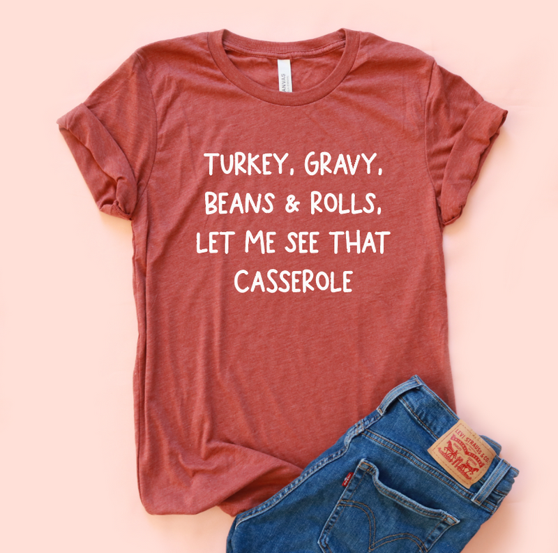 Let Me See That Casserole Unisex Jersey Tee – Saturday Morning Pancakes