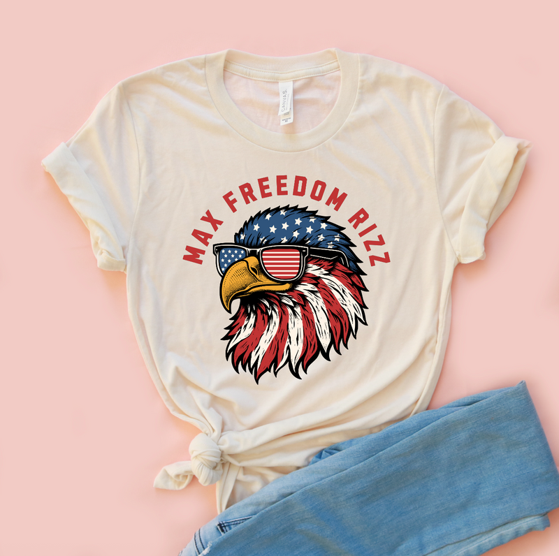 Max Freedom Rizz Unisex Tee – Saturday Morning Pancakes